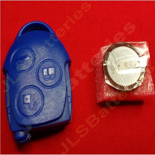 FORD TRANSIT MK7 BLUE KEY FOB REMOTE BATTERY Panasonic VL2330 & NEW ...