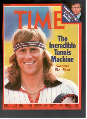 Bjorn Borg Sweden Time 1980 Solo Cover 1 Original Page | eBay UK