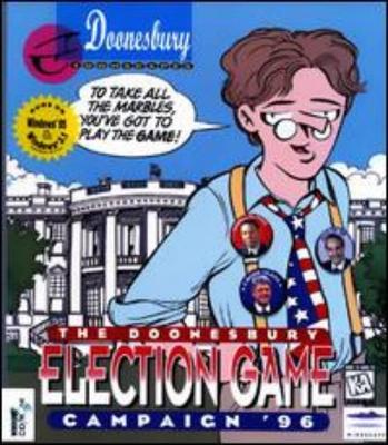 The Doonesbury Election Game Campaign '96 PC CD presidential election ...