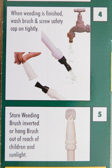 Yates Zero Glyphosate Weeding Brush Weed Wand Weedicide Applicator No ...