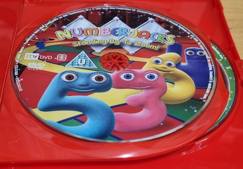 NumberJacks Volume 3 - Standing By To Zoom! 2-Disc DVD Box Set PAL ITV ...