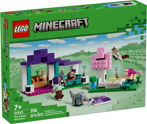 LEGO MINECRAFT SET 21253 - The Animal Sanctuary, Brand New Factory ...