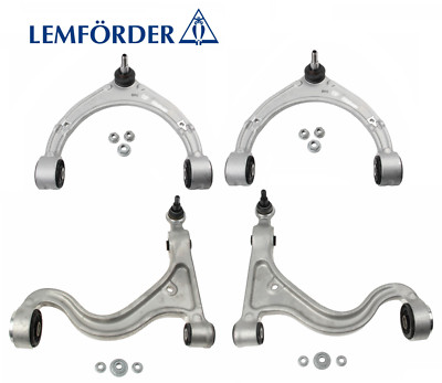 Front Upper Lower Control Arm Lt & Rt 4pcs Lemforder OEM for Porsche ...