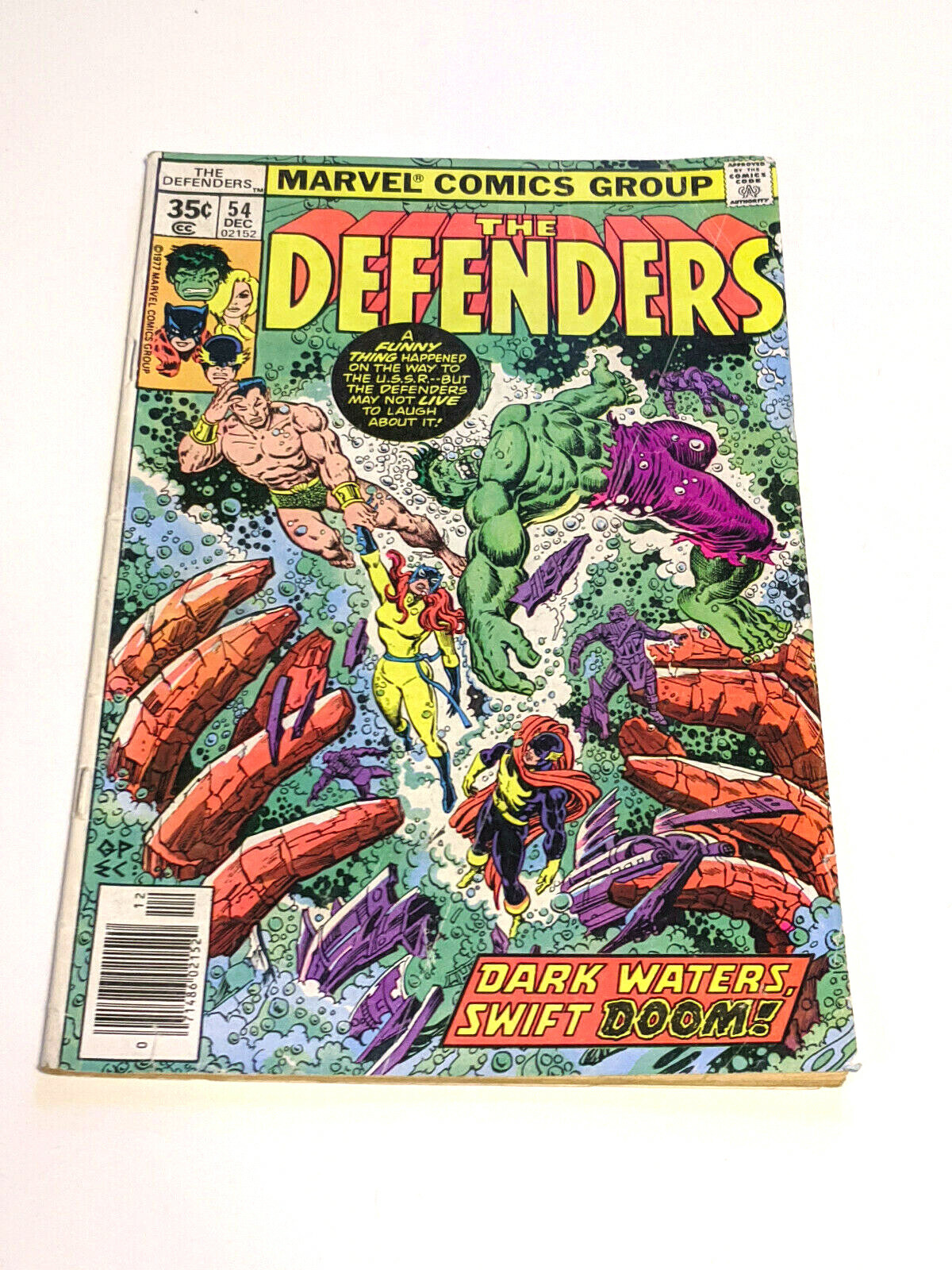 The Defenders #54 - Keith Giffen & Michael Golden - Marvel - Dec 1977 ...