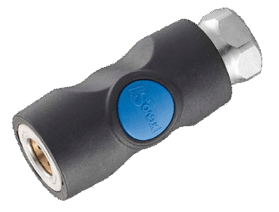 Prevost Push Button Safety Air Coupler for Industrial Style Fittings # ...