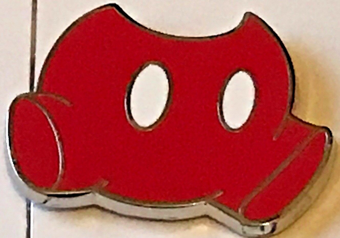 Disney pins Mickey Clothes 4 pin set on original card Icon hand pants ...