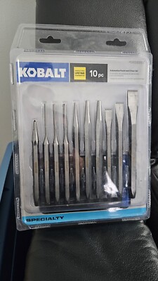 Kobalt 10 piece automotive punch and chisel set 10-Pack Cold Chisels ...
