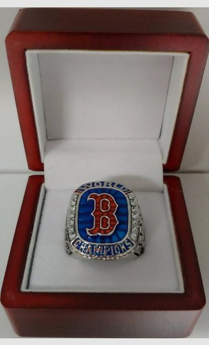 Steve Pearce - 2018 Boston Red Sox World Series Ring With Wooden ...