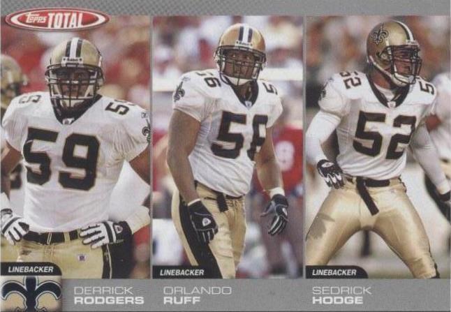 2004 Topps Total - Derrick Rodgers, Sedrick Hodge, Orlando Ruff #321 ...