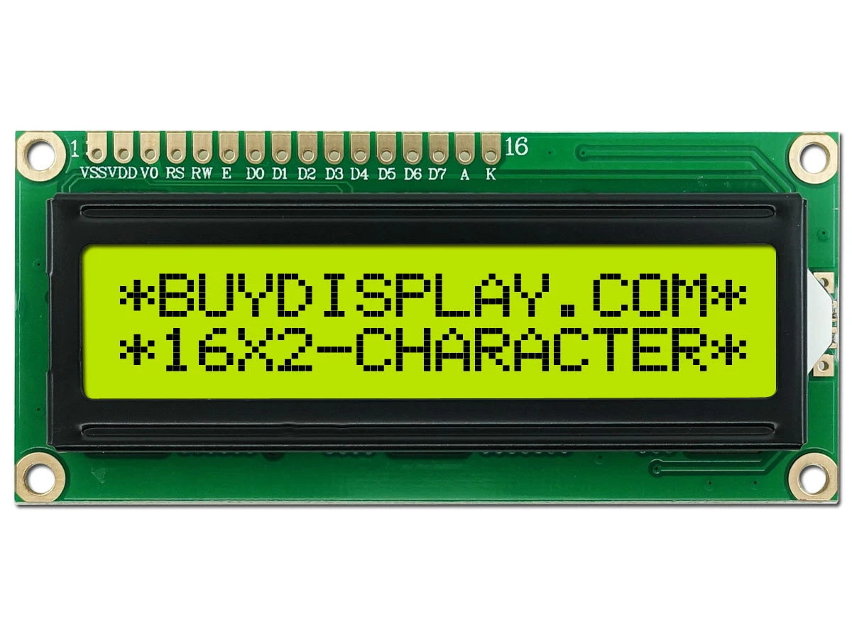 Lcd Display 16x2 Datasheet
