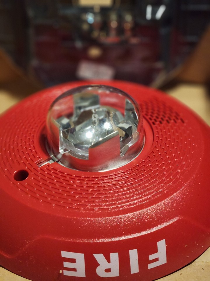 System Sensor PC2RL 2-Wire Ceiling Mountable Horn Strobe - Red ...