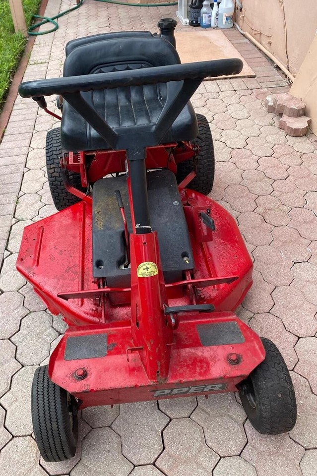 Snapper rear engine riding mower machine. 30" wide. | eBay