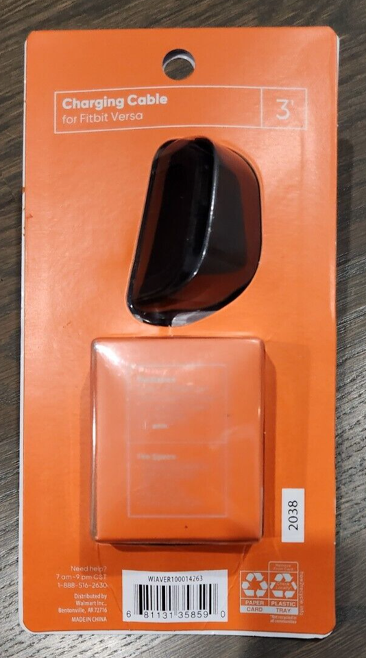 Add Onn Charging Cable Charger Fitbit Versa Activity Tracker USB Dock ...
