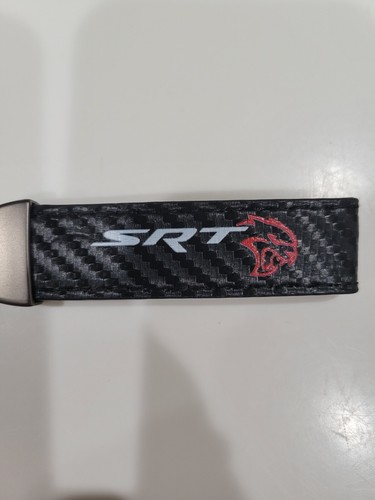 Dodge SRT Hellcat Keychain (Black With BLACK Stitching) | eBay