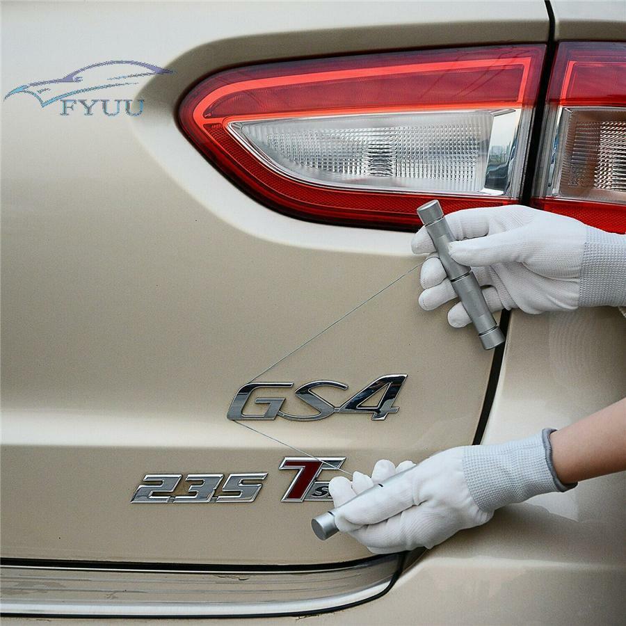 1set Universal Car Body Metal Stickers Logo Emblem Removal Tool PE Line ...