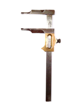 NICE 19TH CENTURY BRASS AND STEEL ENGINEERS CALIPER GAUGE | eBay