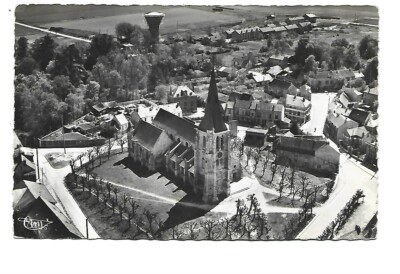 77 MITRY MORY VUE AERIENNE SUR L EGLISE | eBay