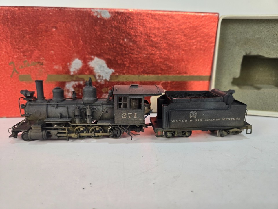 BALBOA Katsumi HOn3 Scale C-19 2-8-0 Steam Locomotive D&RGW Painted ...