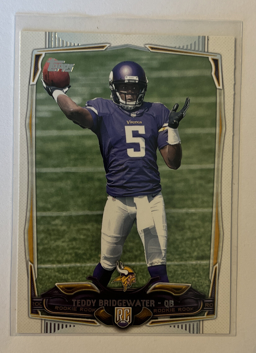 Mint Teddy Bridgewater Rookie 2014 Topps #367 RC Vikings Broncos QB | eBay