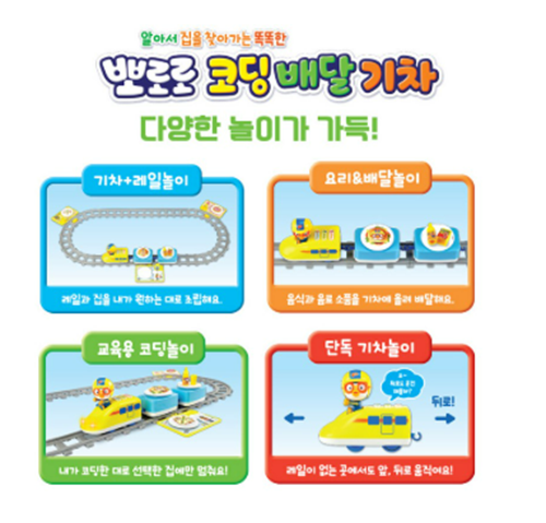 NEW Pororo Smart Coding Delivery Train Playset/korea | eBay