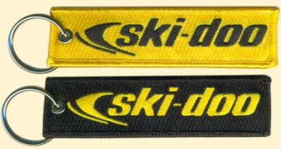 Ski-Doo snowmobiles keychain, winter fun, outdoors, embroidered | eBay