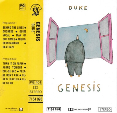 GENESIS - Duke - Tape Album, MusiCassette, MC, K7 1980 Charisma | eBay