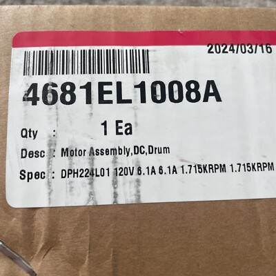 LG Kenmore Dryer Drive Motor 4681EL1008A | eBay