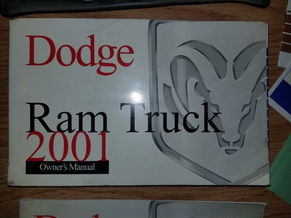 2001 Dodge Ram Pickup Truck Owners Manual Books Papers | eBay