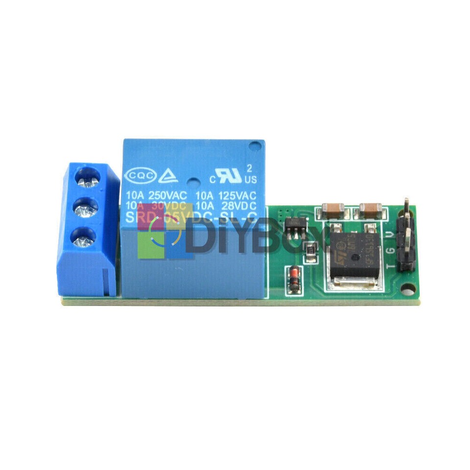 6-24V Flip Flop Latch Relay Bistable Selflocking Low Pulse Trigger ...