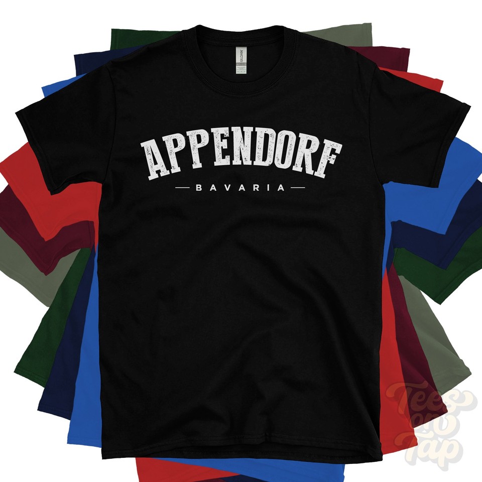 APPENDORF BAVARIA T-SHIRT Lauter Upper Franconia Deutschland retro ...