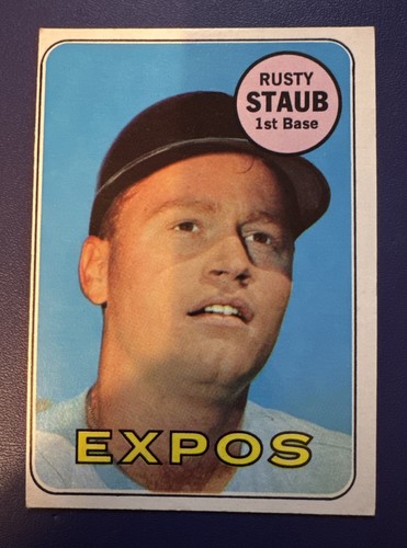 1969 TOPPS #230 RUSTY STAUB MONTREAL EXPOS *FREE SHIPPING* | eBay