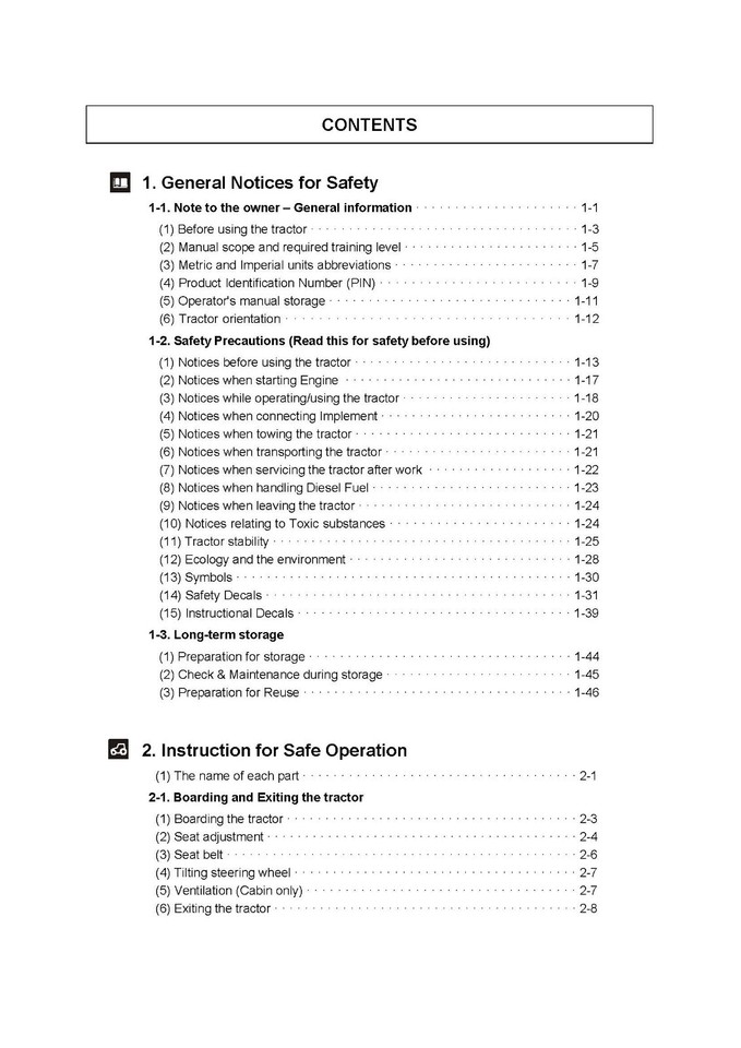 6158 6163 6168 Operator Maintenance Manual LS Tractor XU6158 XU6163 ...