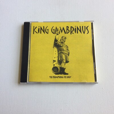 King Gambrinus Self-Titled PROMO CDr RARE Punk Rock St. Louis, MO ...