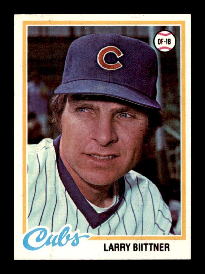 1978 Topps Larry Biittner #346 Chicago Cubs | eBay