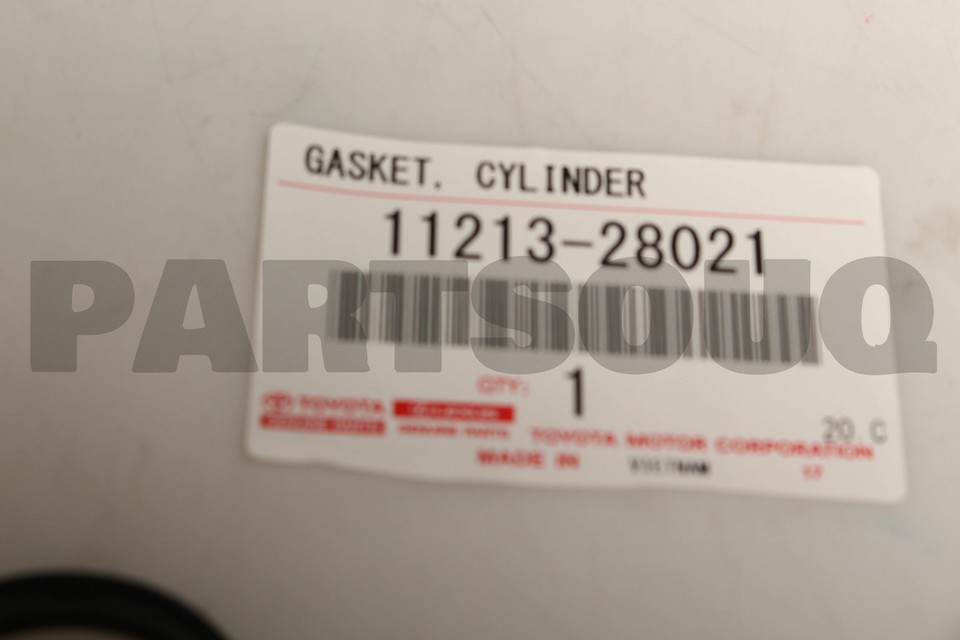 1121328021 Genuine Toyota GASKET, CYLINDER HEAD COVER 11213-28021 | eBay