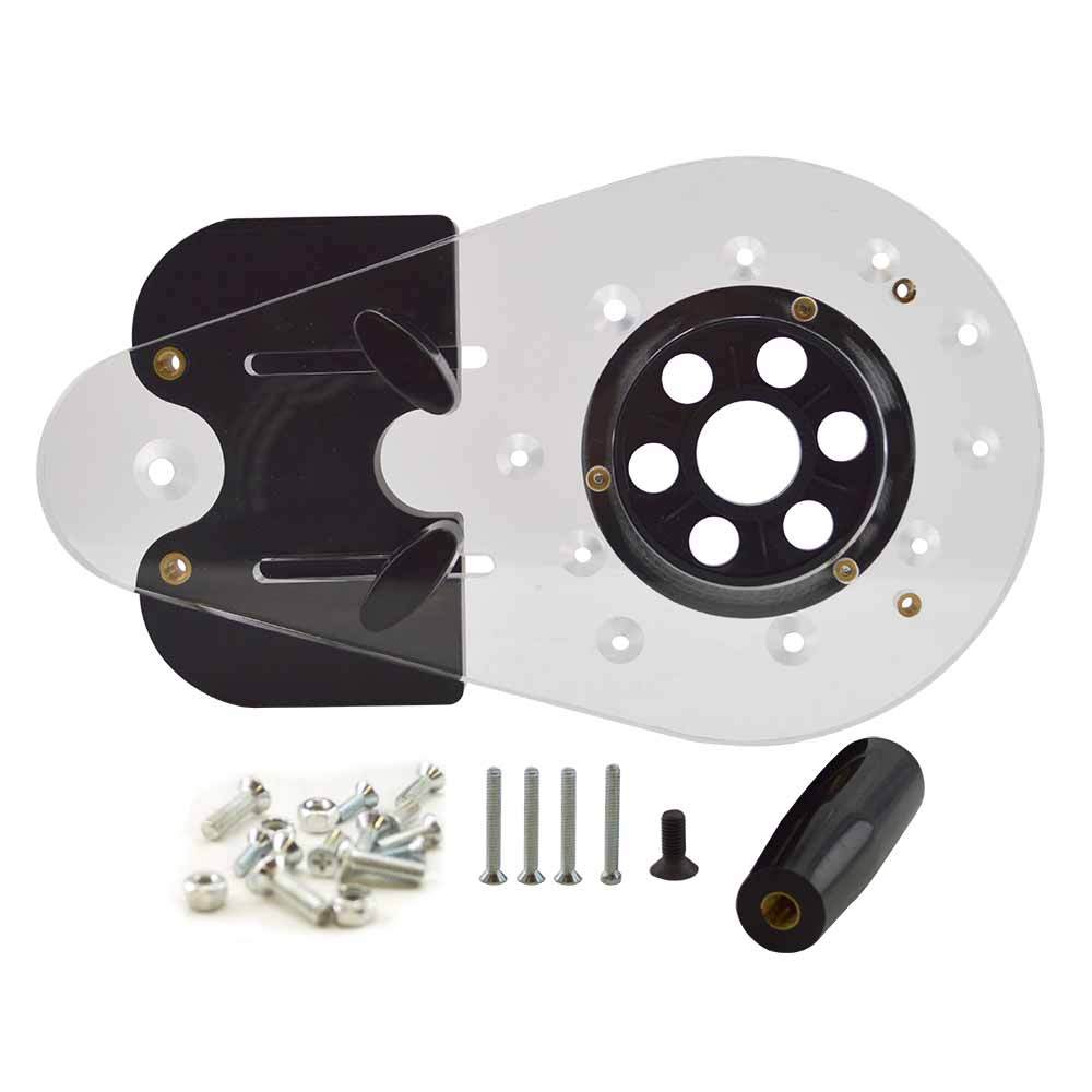 Universal Offset Router Base Plate Fits Bosch, DeWalt, Porter Cable ...