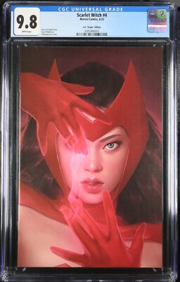 SCARLET WITCH #4 1:50 JEEHYUNG LEE VIRGIN VARIANT CGC 9.8 MARVEL COMICS | eBay