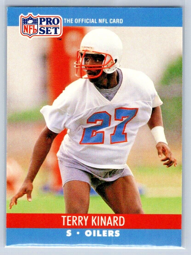 1990 Pro Set Series 2 Football - Terry Kinard - Houston Oilers - Base ...