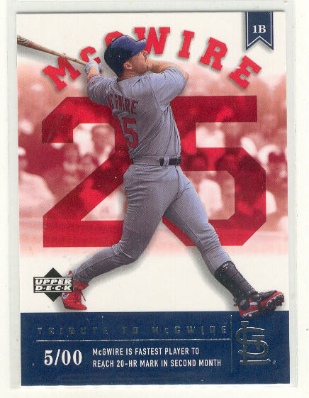 2002 Upper Deck Prospect Premieres - #104 Mark McGwire for sale online | eBay