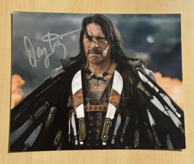 DANNY TREJO HAND SIGNED 8x10 PHOTO ACTOR LEGEND AUTOGRAPHED MACHETE COA ...