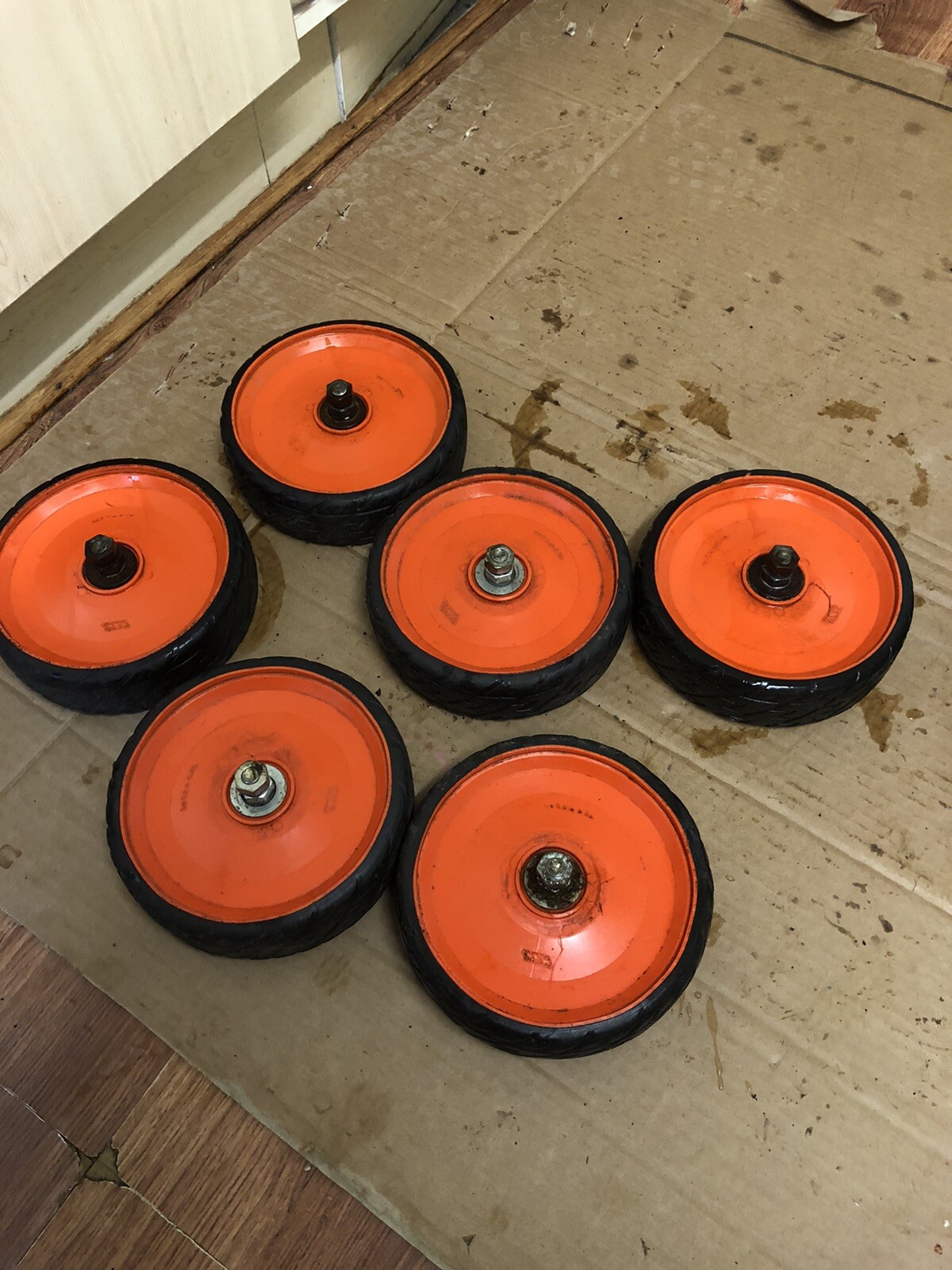 Flymo Quicksilver 46s Petrol Mower Front Rear Wheels X 1 | eBay