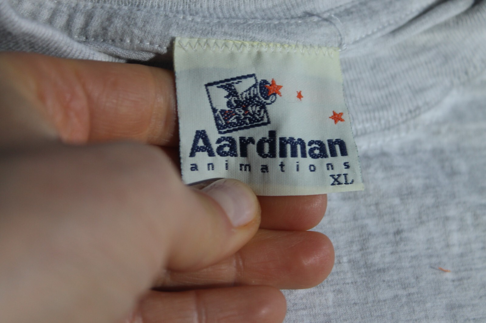 80s Vintage 1989 Wallace And Gromit Shirt Gray Men's … - Gem