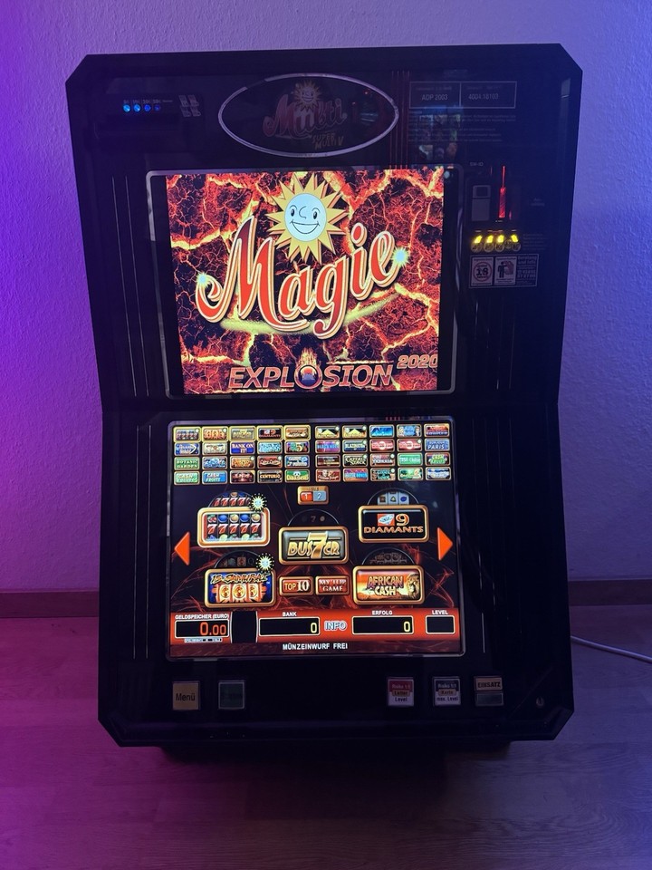 Merkur Multi Ergoline Explosion 2020 Spielautomat 244 Spiele mit ...