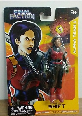 Final Faction Alpha Team 1 Action Figure - Specialist (SPC) Shift | eBay