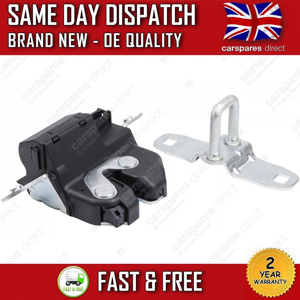 VAUXHALL CORSA D 2006-2014 TAILGATE BOOT LOCK REAR LATCH ACTUATOR ...