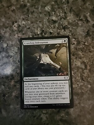 Crawling Infestation - Innistrad: Crimson Vow U Near Mint Regular MTG ...