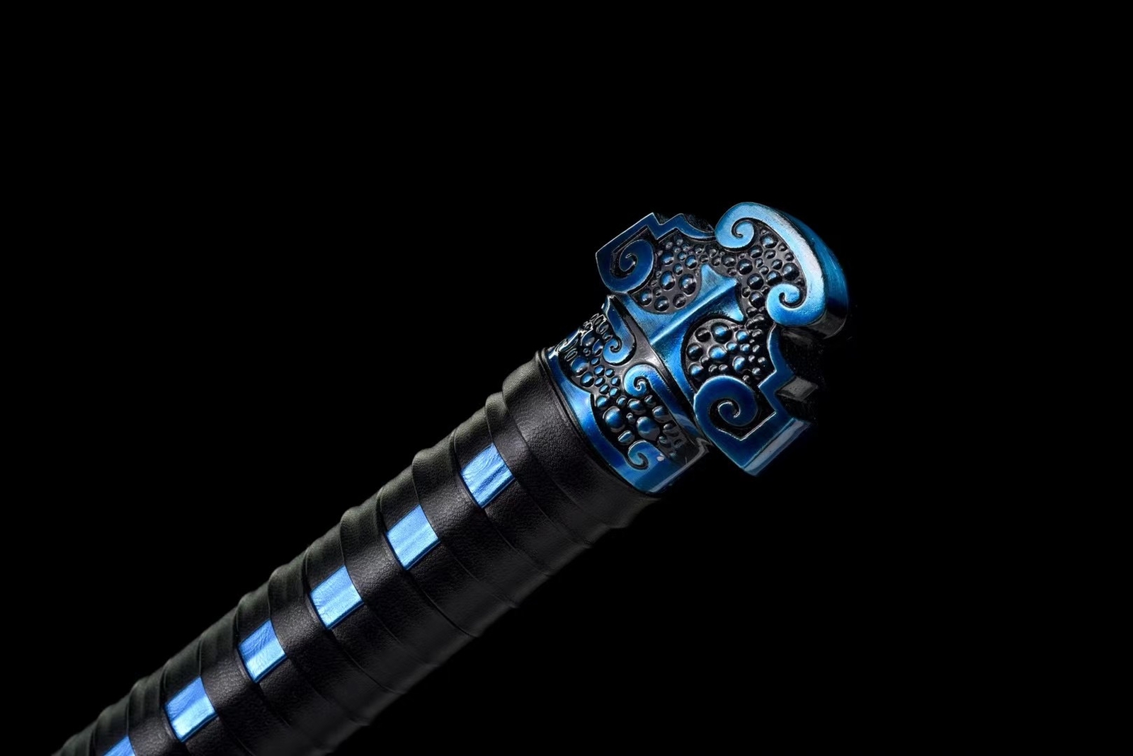 44''Blue Dragon Broadsword 1095 Carbon Steel Chinese Tang Dao唐刀 ...