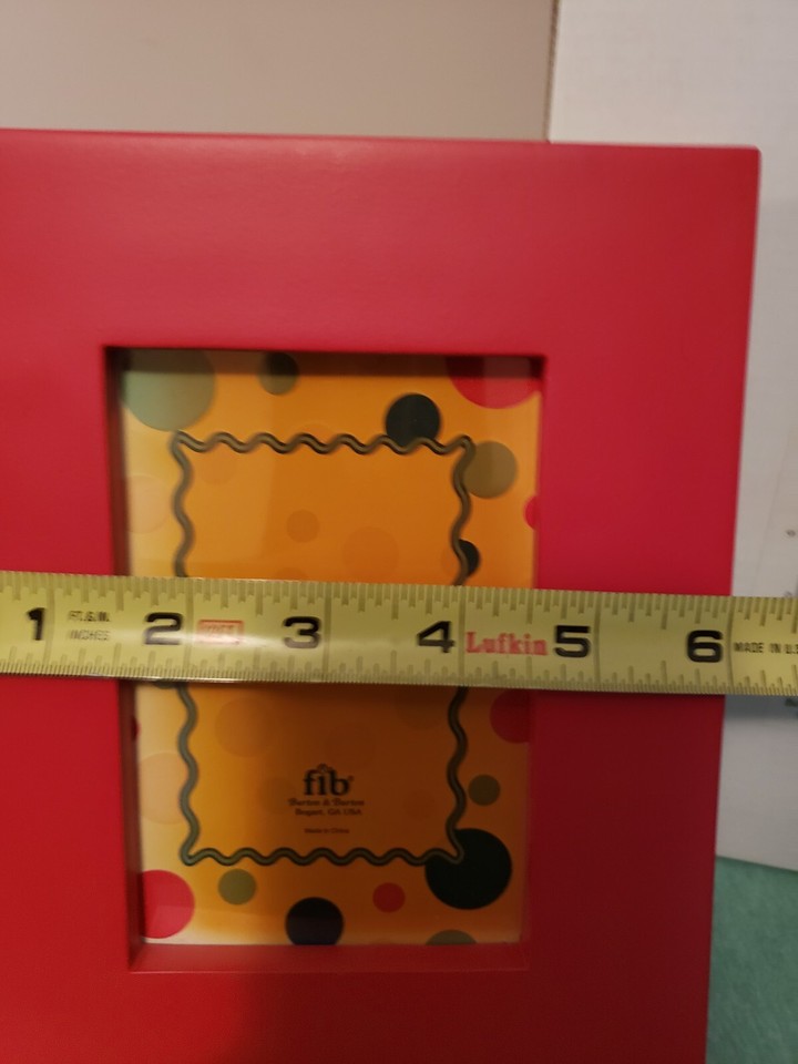 fib Burton & Burton Enduring Expressions Picture Frame 3X5 Photo RED ...