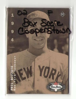 2002 Fleer Box Score Cooperstown - NEW YORK YANKEES Team Set | eBay