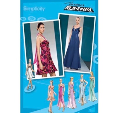 Simplicity 3501 Size D5 4-12 Misses' Dress Project Runway Sewing ...